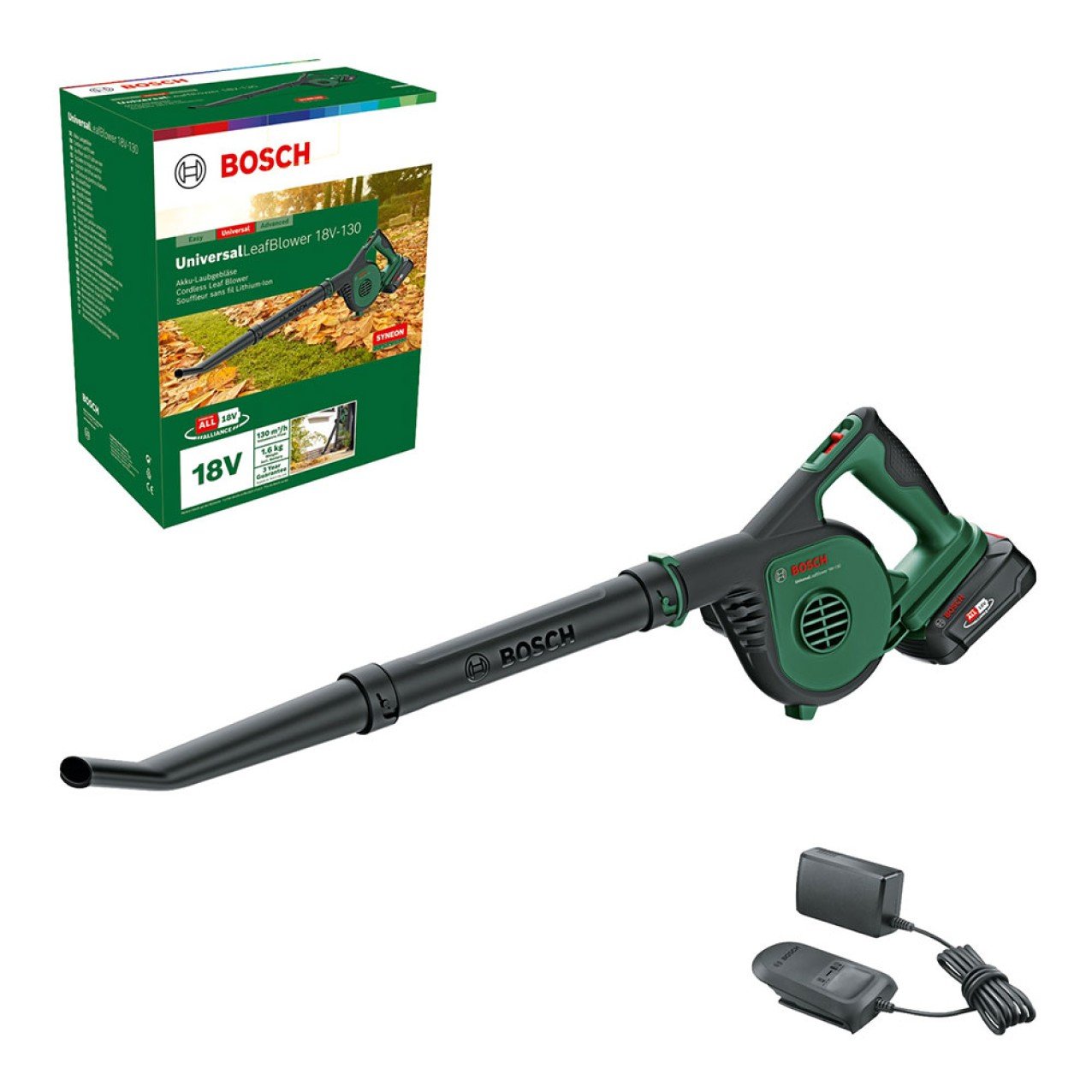 Suflanta de frunze cu acumulator Bosch 06008A0600 UniversalLeafBlower ...