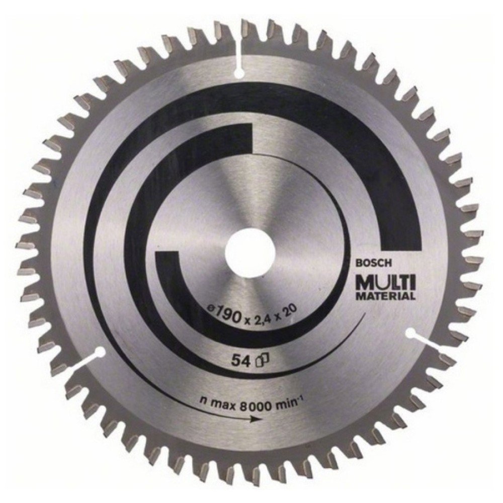 Panza Fierastrau Circular Bosch Multi Material 190 x 20 x 54 - Panze ...