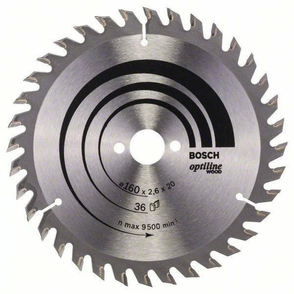Panza Fierastrau Circular Bosch Optiline Wood 160 x 20 / 36 - Panze ...