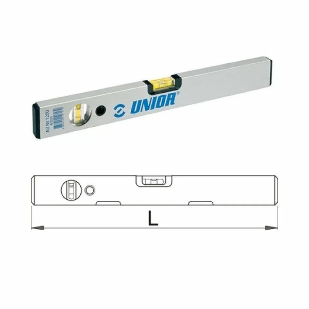 Nivela cu bula UNIOR 120 cm 1250 - Instrumente de masurare | Expotehnica.ro